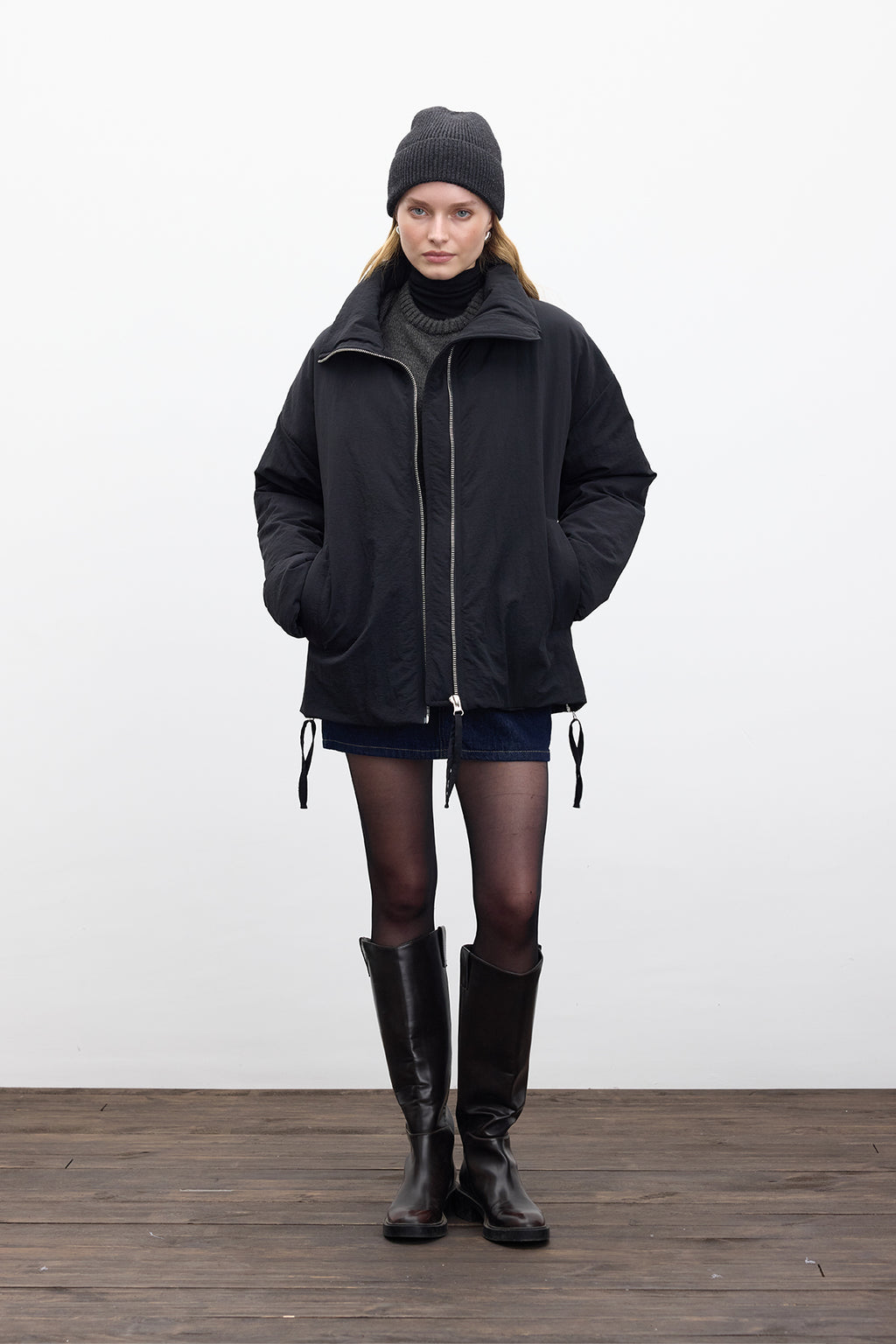 Zipped Jacket Black – Manuka Global