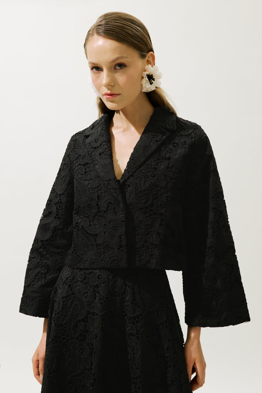 Limited Edition Lace Jacket Black – Manuka